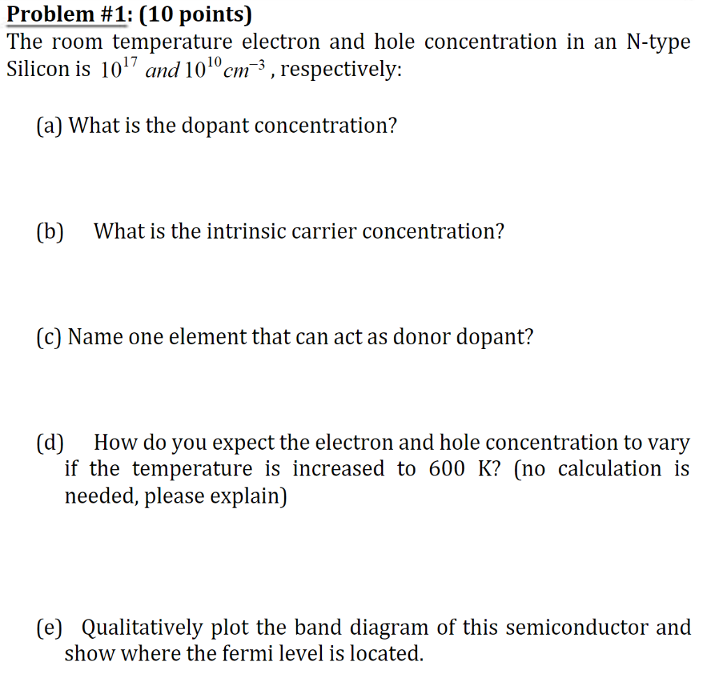 Solved Problem 1 10 Points The Room Temperature