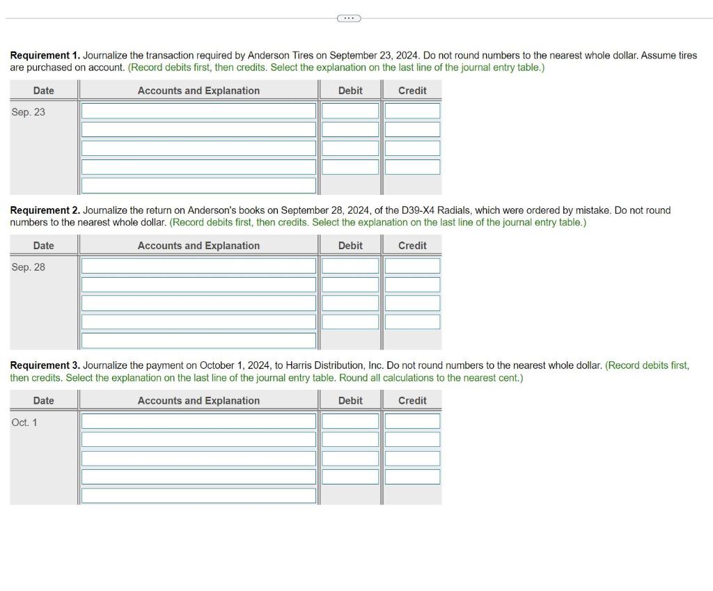 Solved . Requirement 1. Journalize the transaction required | Chegg.com