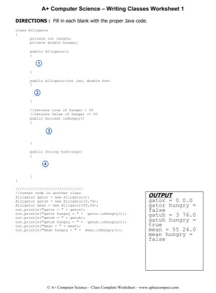 Solved What should I put into the first area of code?A+ | Chegg.com