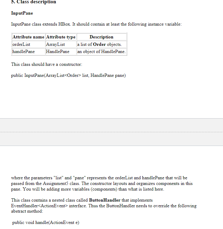 Solved Hi, I need help writing code for Java. Here are | Chegg.com