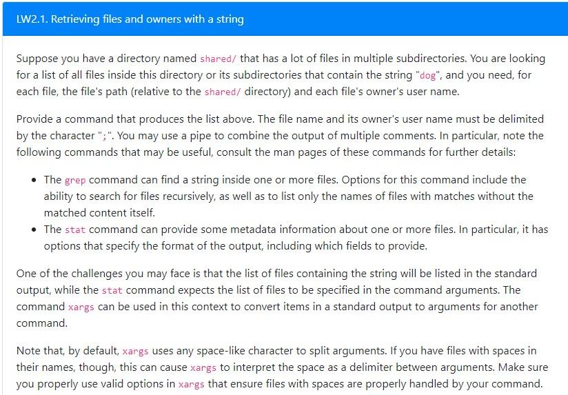 Solved Suppose you have a directory named shared/ that has a | Chegg.com