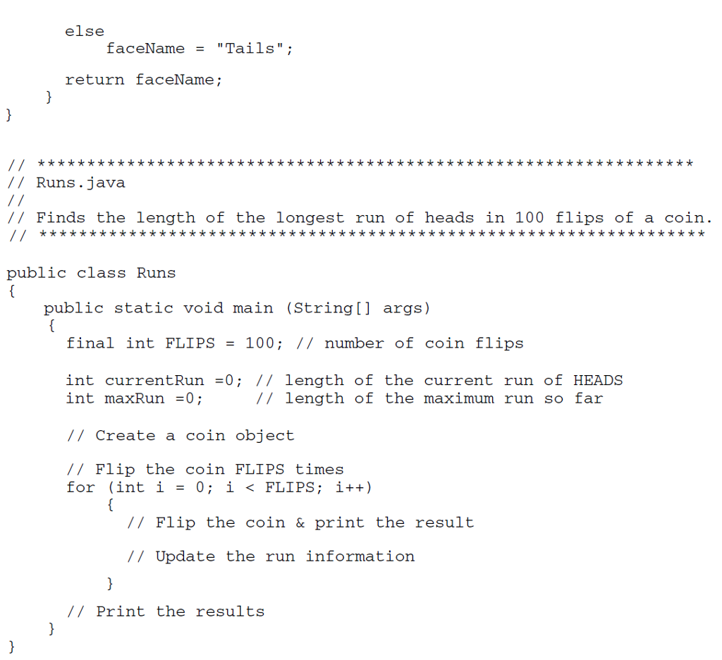 Solved Using the Coin Class The Coin class from Listing 4.2 | Chegg.com