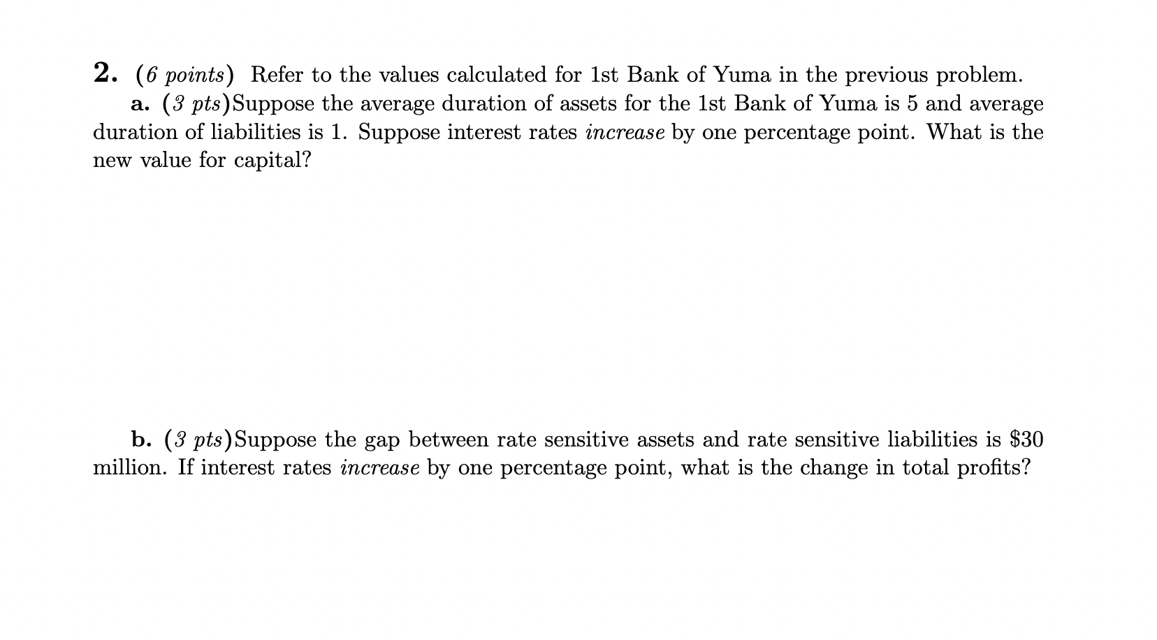1. (12 points) Below is a modified balance sheet of | Chegg.com