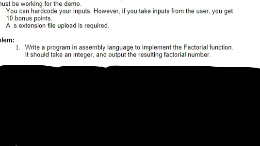 I need the code to be AT&T Assembly 64 bit/GNU | Chegg.com