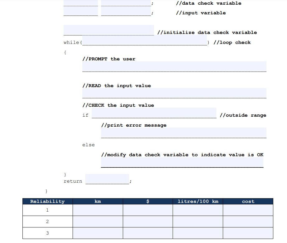 Solved Fill in all the blanks correctly in C++ code. use | Chegg.com