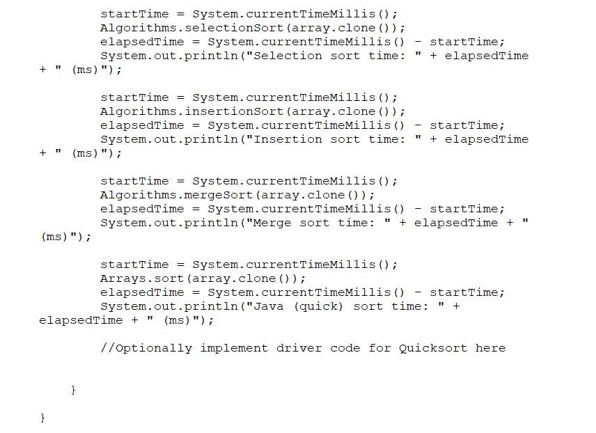 istructions: 1. Create a Java project called | Chegg.com