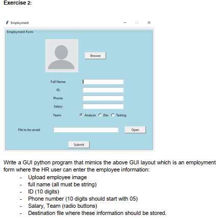 Solved code in python handle possible exceptions from user | Chegg.com