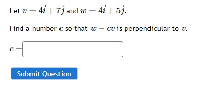 Solved Let v=4vec(i)+7vec(j) ﻿and w=4vec(i)+5vec(j).Find a | Chegg.com