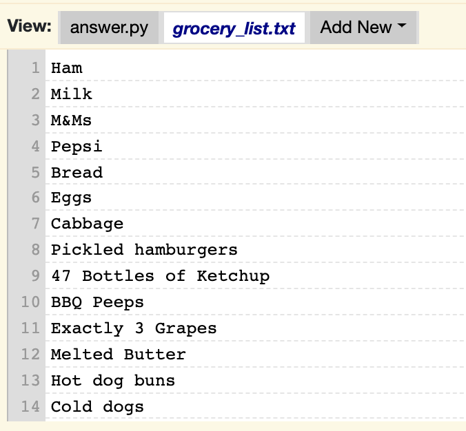 Solved BlockPy: #45.1) Basic Files There is a file available | Chegg.com