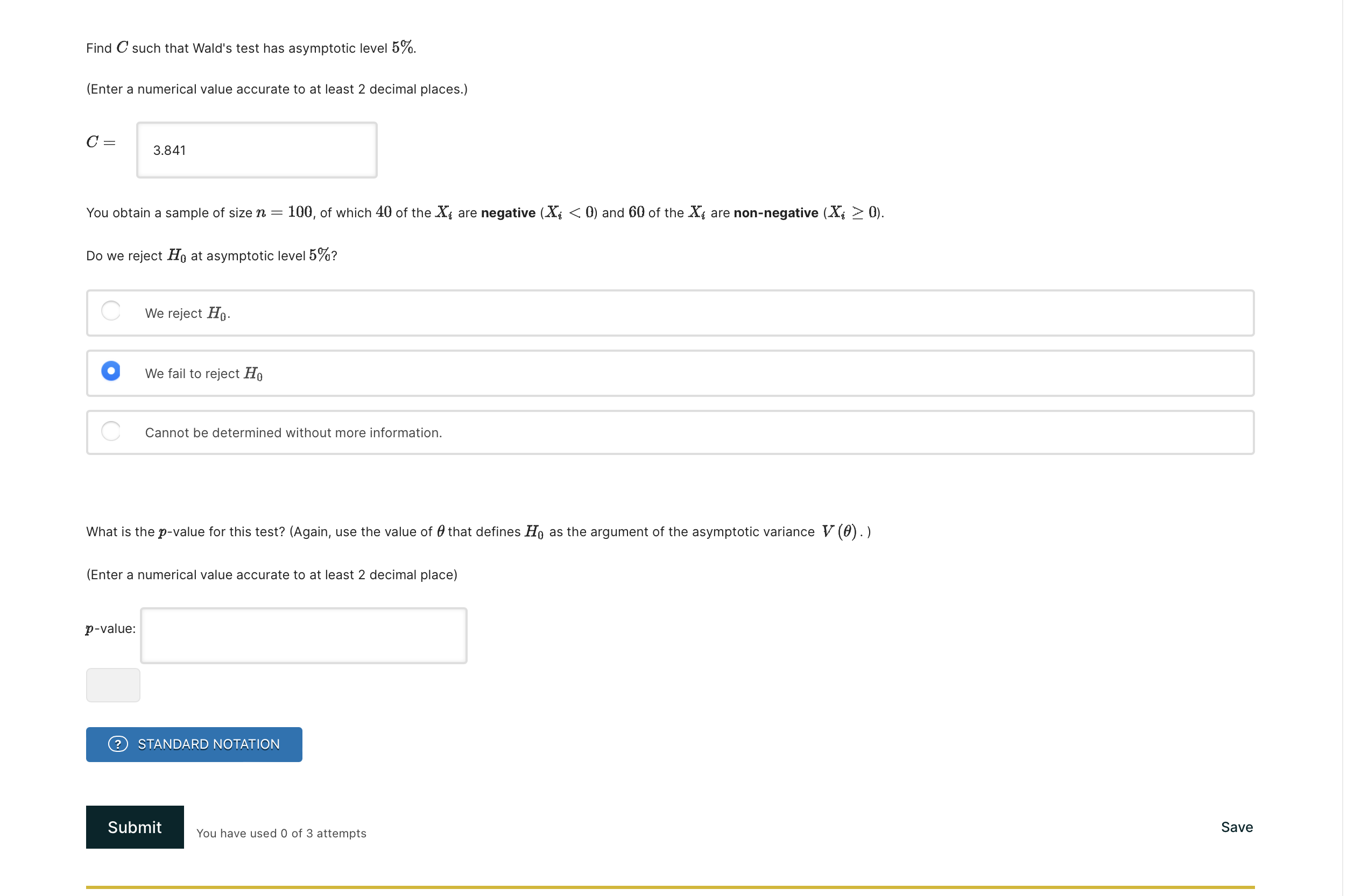 Solved (d) 5 points possible (graded, results hidden) Recall | Chegg.com