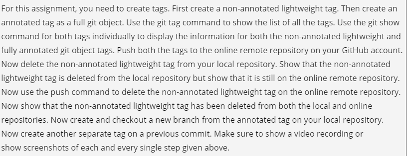 Solved For this assignment, you need to create tags. First | Chegg.com
