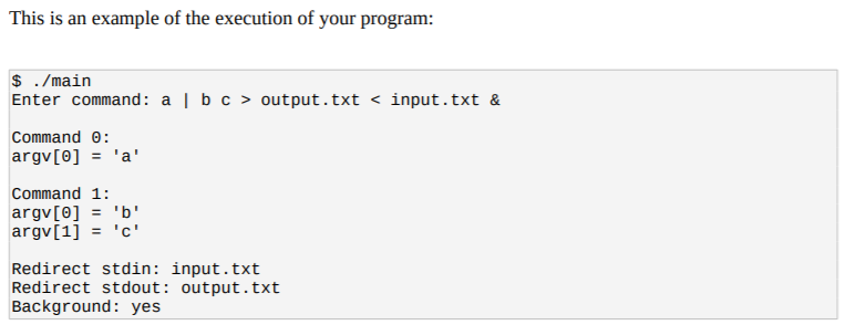 Extend data type struct Command with the following | Chegg.com