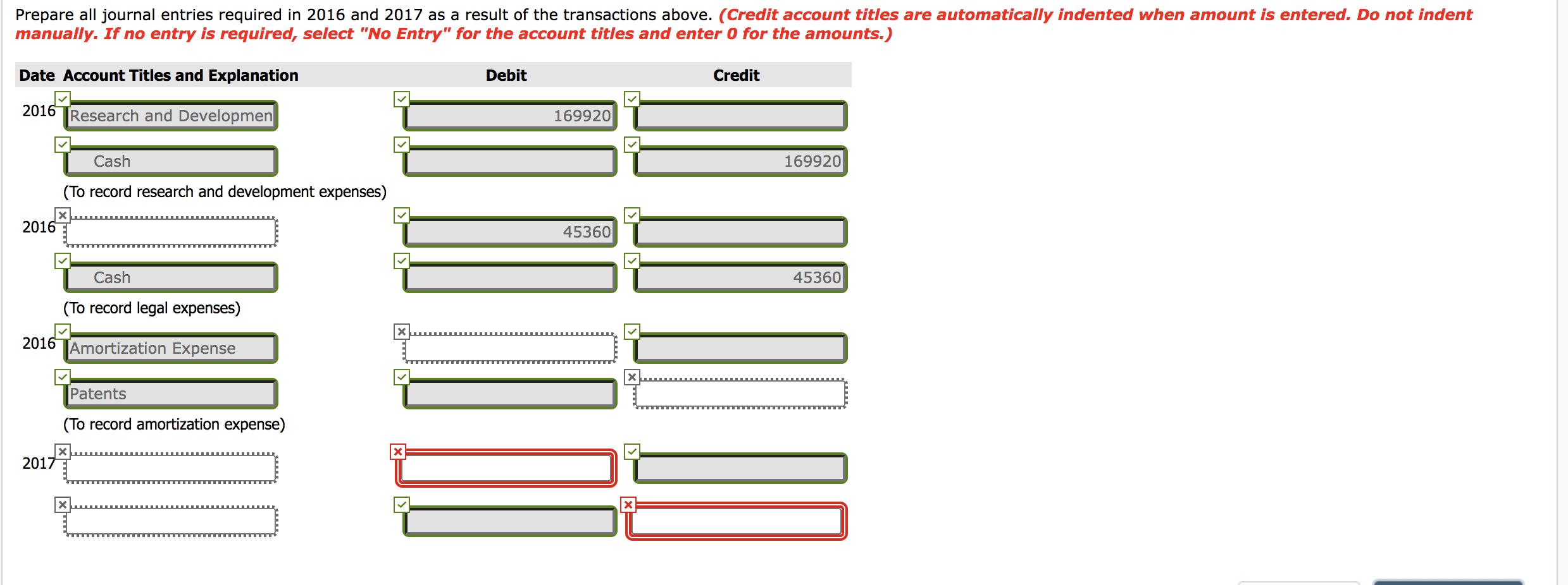 Solved Exercise 12-09 (Part Level Submission) During 2016, | Chegg.com