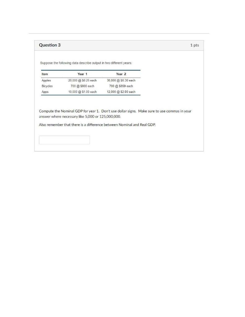 Solved Suppose the following data describe output in two | Chegg.com