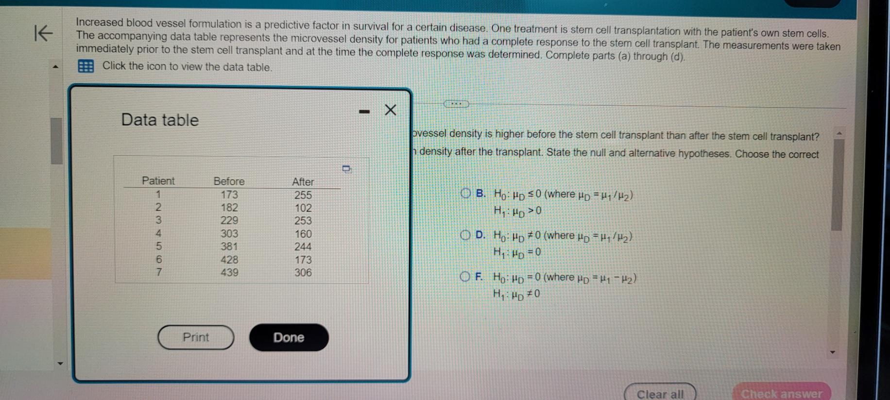 Solved Increased blood vessel formulation is a predictive | Chegg.com