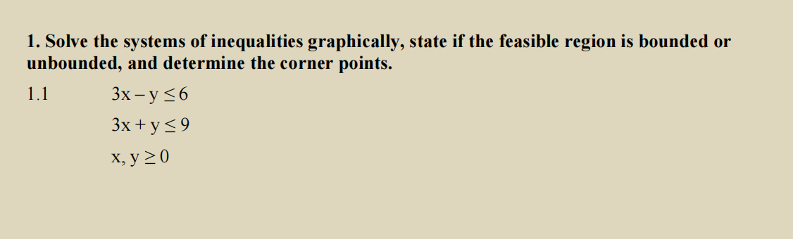 Solved by an EXPERT Solve the systems of ﻿inequalities graphically ...