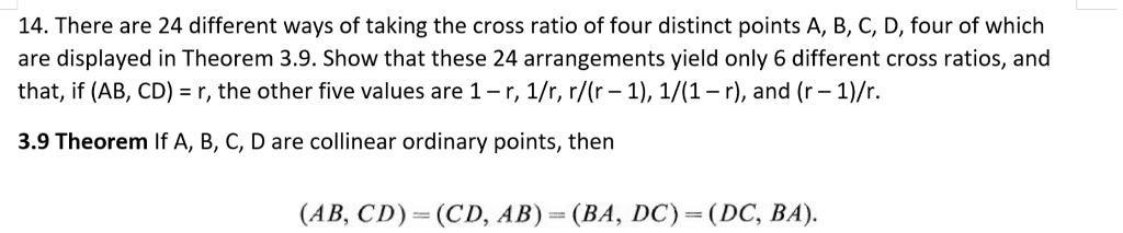 Solved 14. There are 24 different ways of taking the cross | Chegg.com
