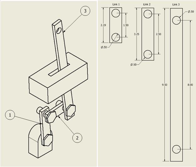 Perform a velocity analysis for the below design for | Chegg.com