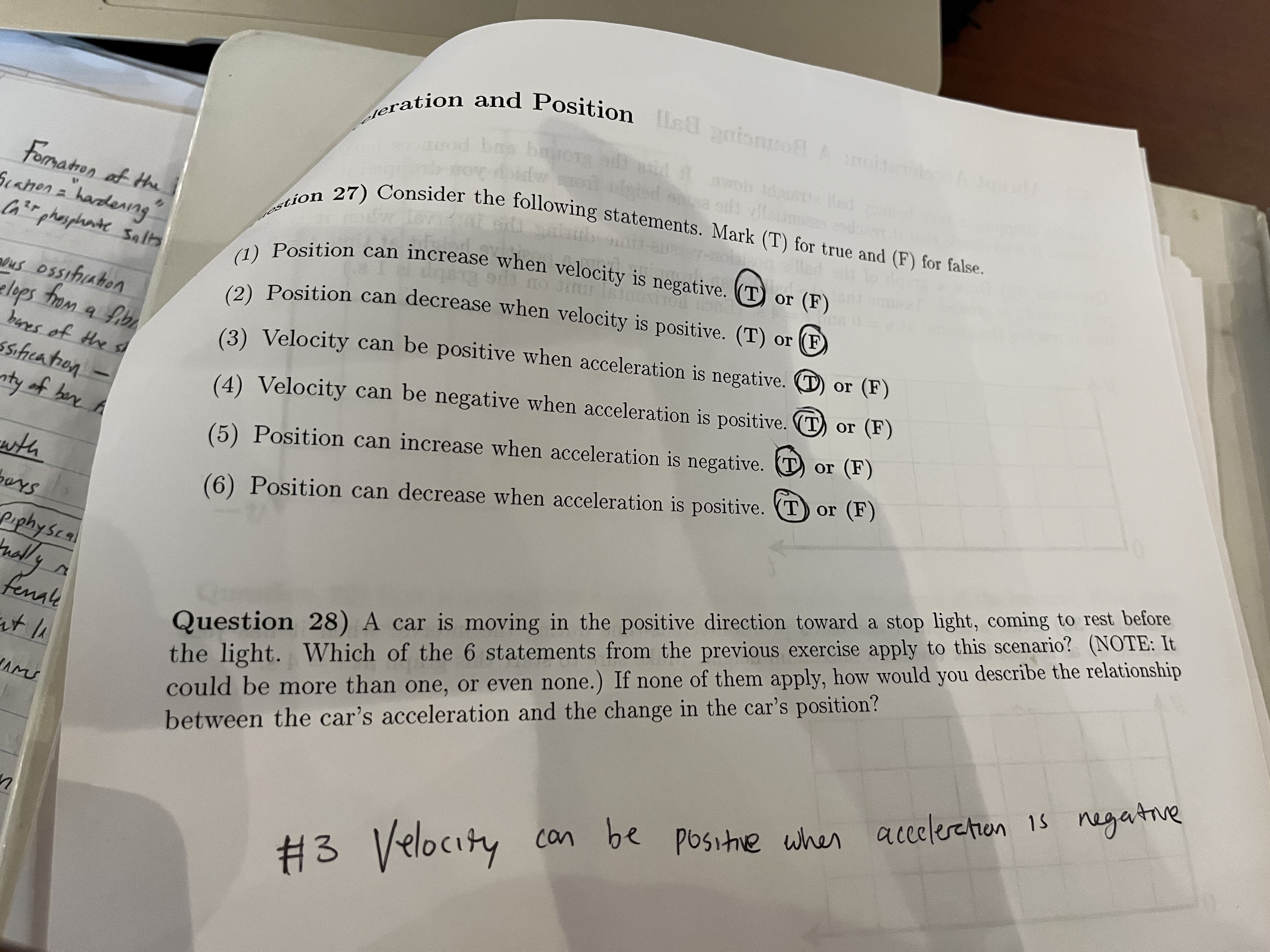 Solved tion 27) Consider the following statements. Mark ( T | Chegg.com