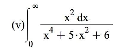 Solved Calculate those “real” integrals using the complex | Chegg.com
