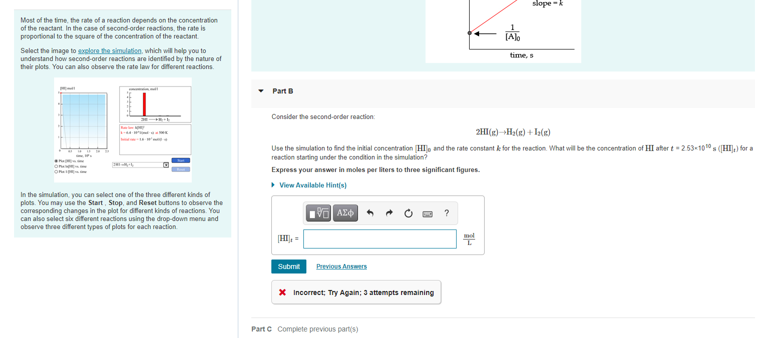 Solved Run the simulation for each of the following | Chegg.com