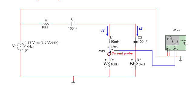 Solved Oscilloscope-XSC1 | Chegg.com