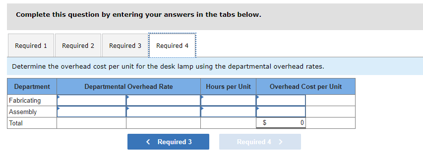 Solved Exercise 17-9 (Algo) Allocating overhead using | Chegg.com