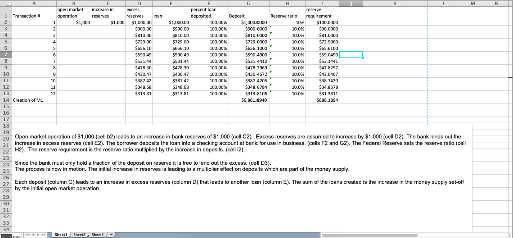 Solved QUESTION 1 Base your answers on the Excel spread | Chegg.com