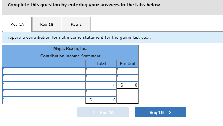 Solved Exercise 6-15 Operating Leverage [LO6-1, L06-8] Magic | Chegg.com