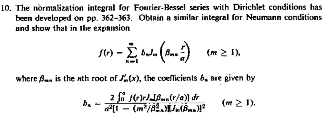 Solved From Butkov's Mathematical Physics, chapter 10, | Chegg.com