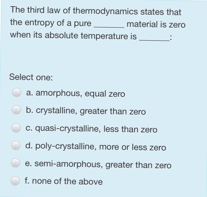 Solved Chapter 7 Entropy Theory. (I only have | Chegg.com