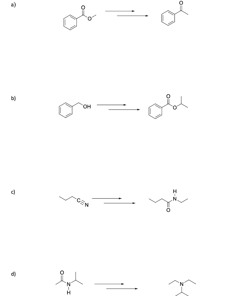Solved 2. a) Provide two different ways that acetophenone | Chegg.com