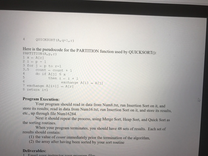 Solved Introduction: Sorting routines are among the most | Chegg.com