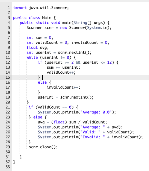 Solved No ФС NE 1 import java.util.Scanner; 3 public class | Chegg.com