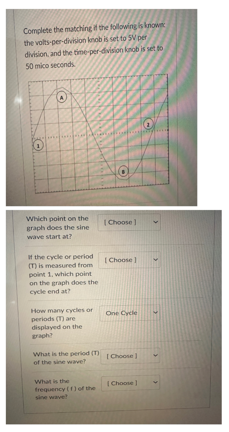 Solved complete the matching if ﻿the following is ﻿known:the | Chegg.com
