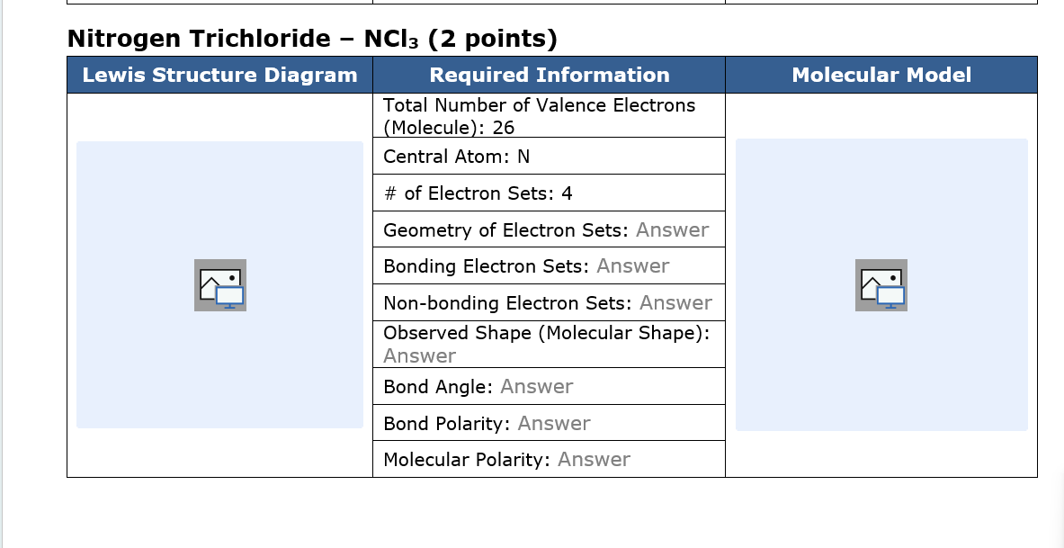 Ncl3 Molecular Geometry