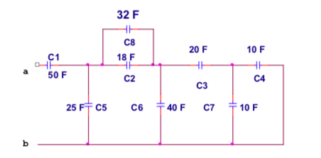 Solved Find equivalent capacitance (Ceq) in the figure 6a, | Chegg.com