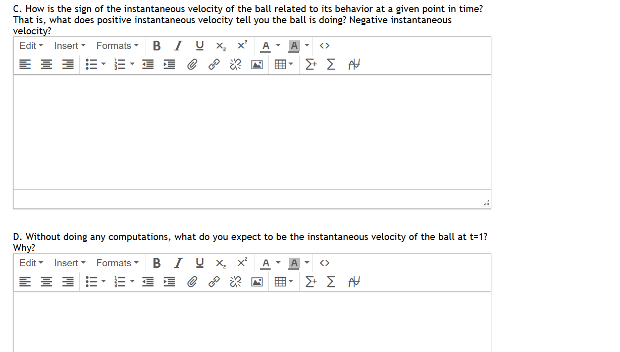 Solved The following questions concern the position function | Chegg.com