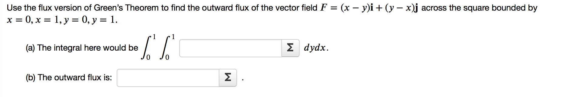 Solved Use the flux version of Green's Theorem to find the | Chegg.com