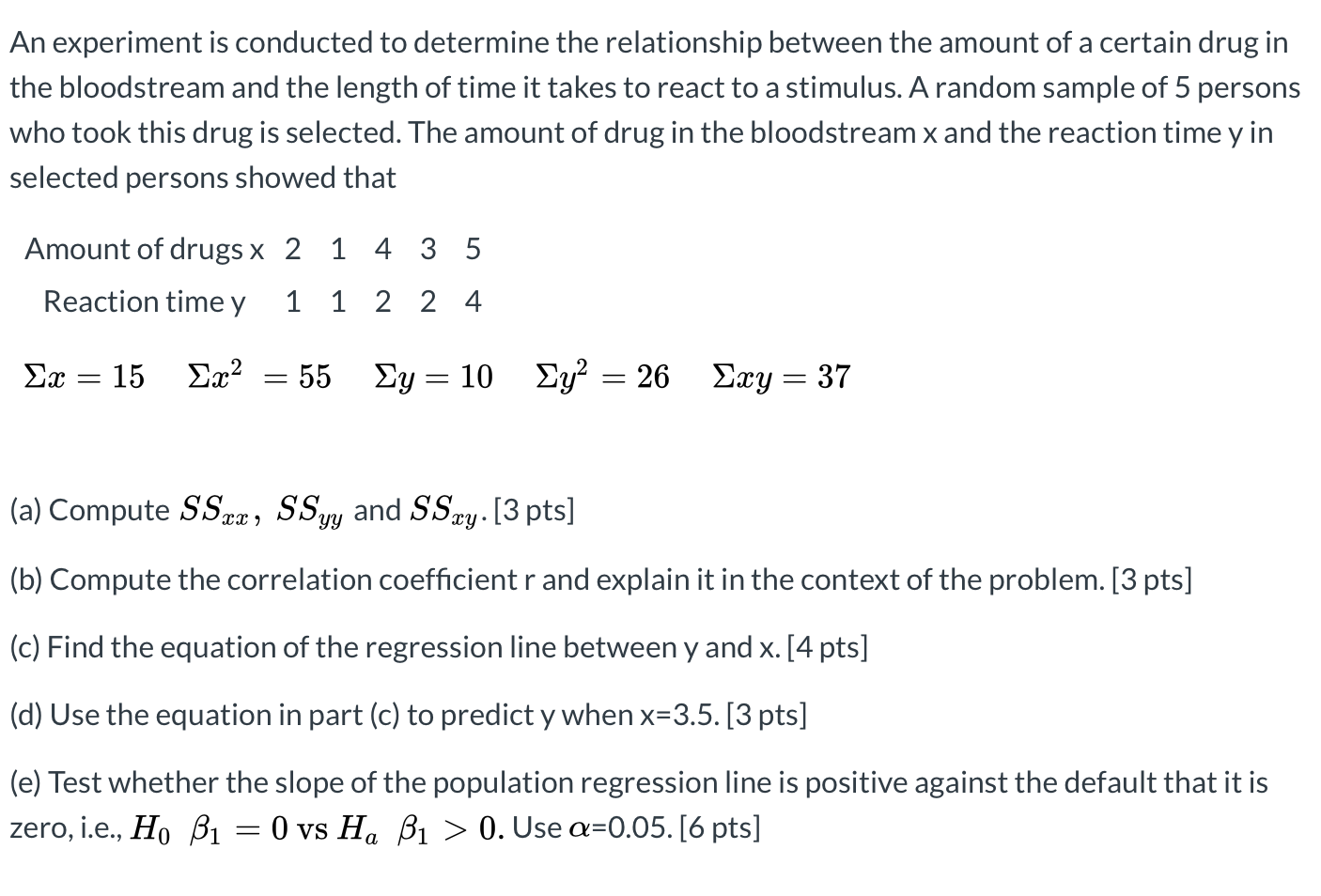 Solved An Experiment Is Conducted To Determine The Chegg