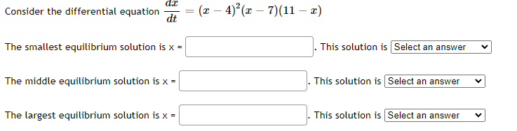 Solved onsider the differential equation | Chegg.com Solved onsider the differential equation | Chegg.com