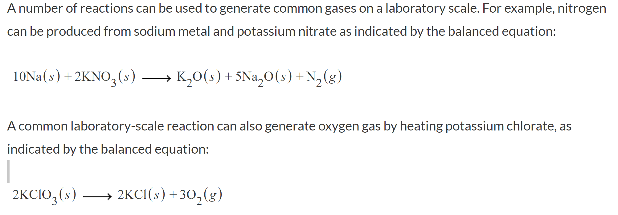 Solved A number of reactions can be used to generate common | Chegg.com