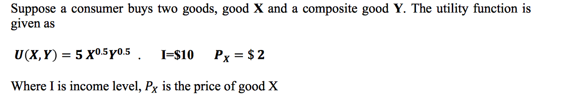 Solved 1. a, Find the optimal basket that maximizes utility | Chegg.com