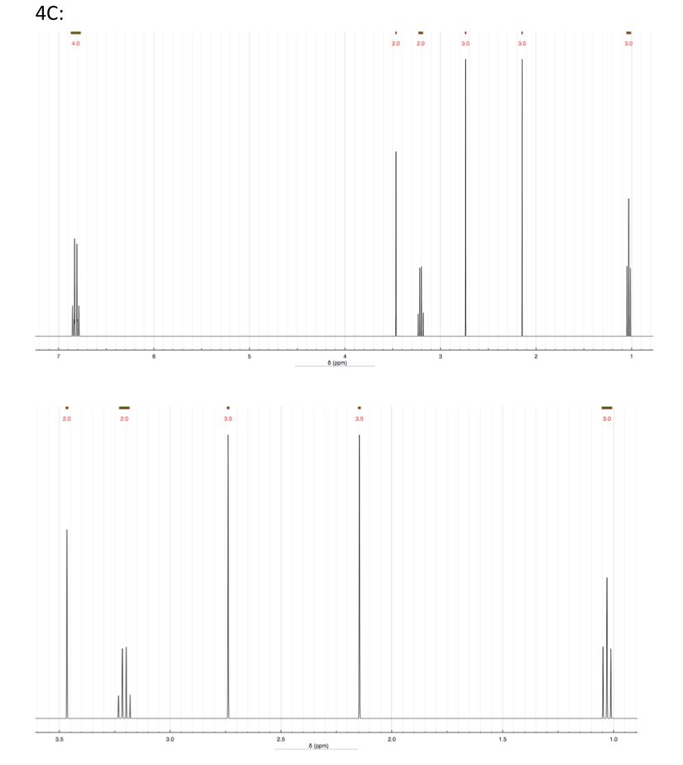 Solved For problems 4B and 4C, predict the structure of the | Chegg.com