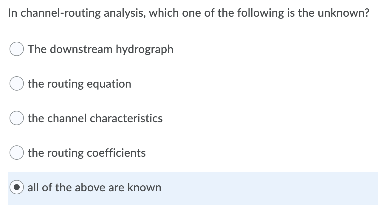 Solved In channel-routing analysis, which one of the | Chegg.com