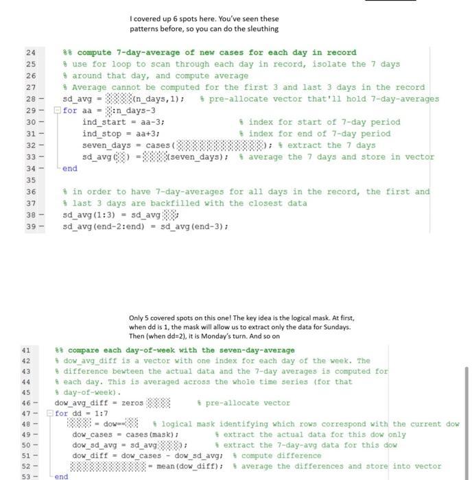 Solved Section 3: COVID day-of-week analysis The data for | Chegg.com