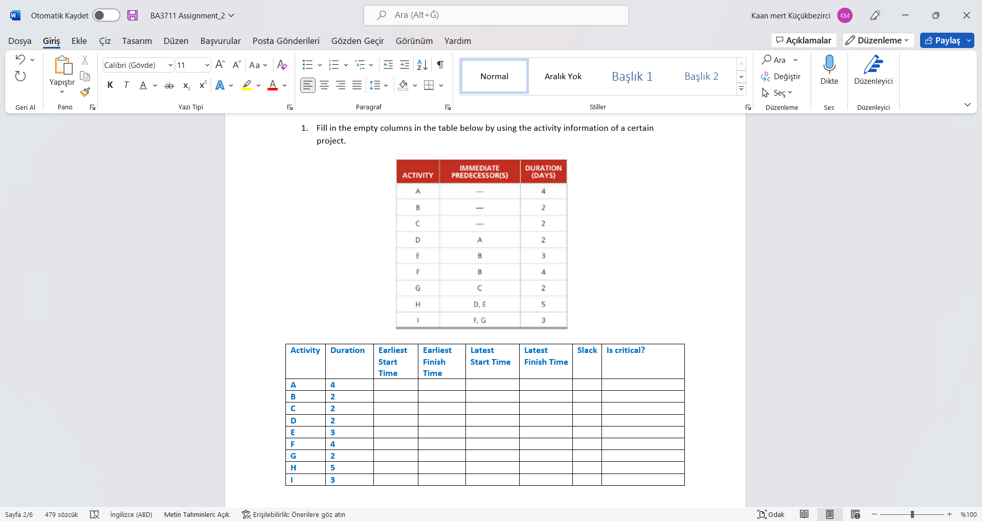 Solved Fill in the empty columns in the table below by using | Chegg.com