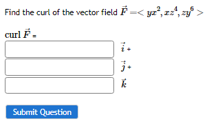 Solved Find the curl of the vector field | Chegg.com