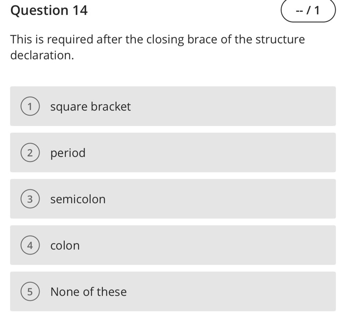 Solved Question 13 This describes only the general | Chegg.com