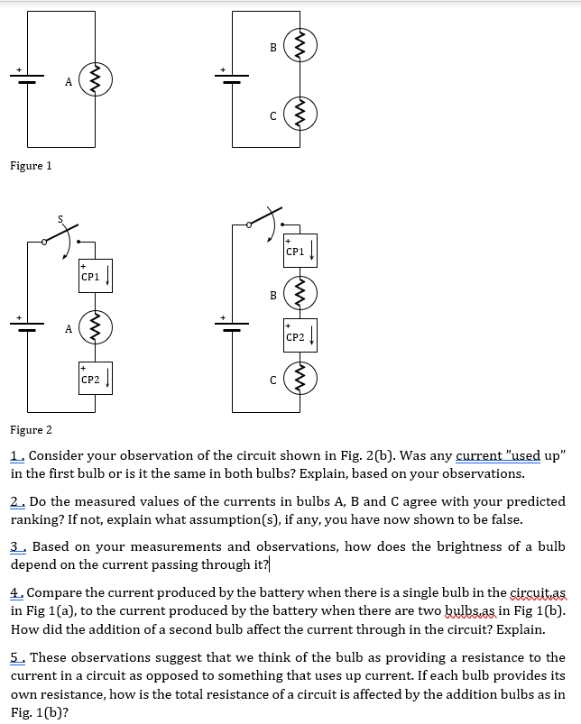 B ww wy Figure 1 [cP1 | CP1 B А CP2 w CP2 с Figure 2 | Chegg.com
